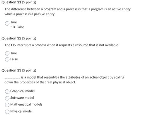 Solved The Difference Between A Program And A Process Is