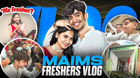 Official Freshers Of Our College🎉 Maharaja Agrasen Ipu Maims•mait Youtube