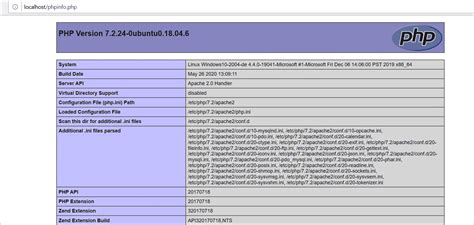 Install Lamp Stack Apache Mysql Php On The Subsystem For Linux 2 Wsl2 4sysops