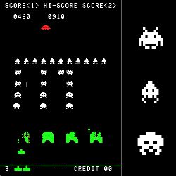 Graphics In Early Arcade Games Vector Borne