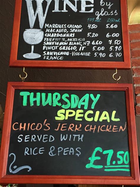 Menu At The Windmill Pub London 44 Lambeth High St