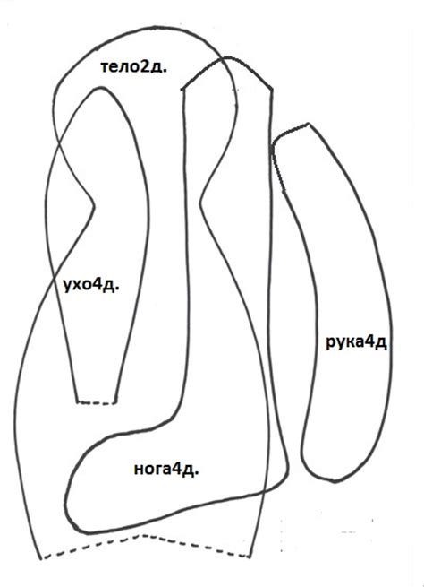 Кукла тильда заяц-способ изготовления с фото