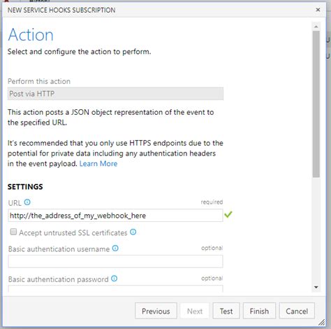 C Create A Webhook For Azuredevops In Netcore Stack Overflow