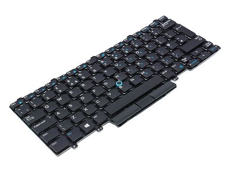 Dell K9v28 Latitude E7450 E7470 7480 7490 Uk English Dual Point Backlit Keyboard 0k9v28