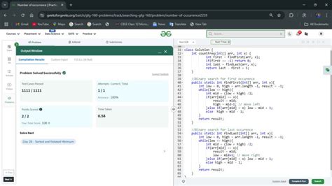 Gfg160 Java Dsa 100daysofcode Codingchallenge Geeksforgeeks Bobby Y