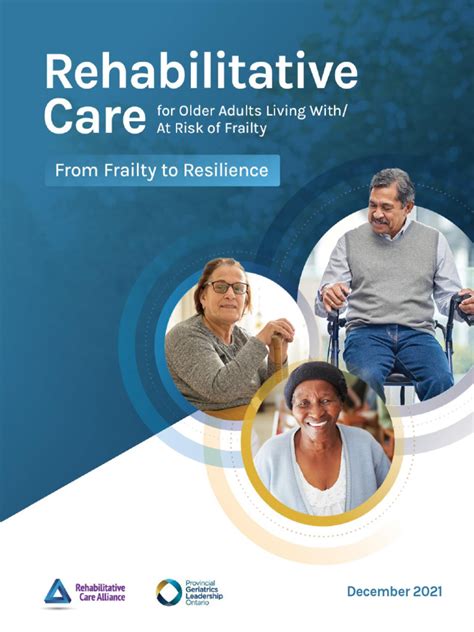 Rehab For Older Adults Living With Frailty Framework Download Free