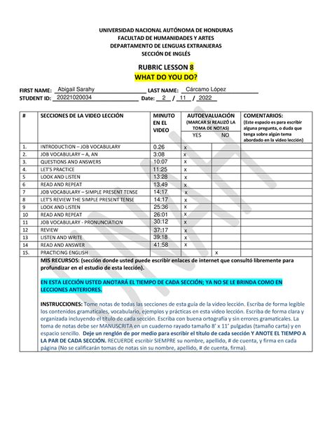 Lesson 8 Guia Toma De Notas Universidad Nacional AutÓnoma De