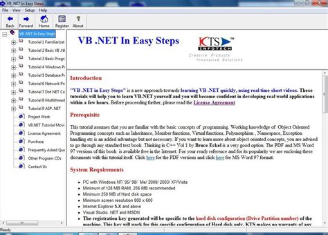 VB NET In Easy Steps At Piece Educational Compact Discs In Kottayam ID