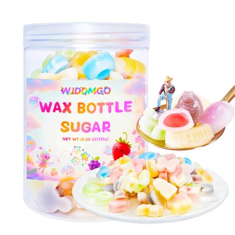 Assorted Fruit Flavor Wax Candy Liquid Burst Filling Wax