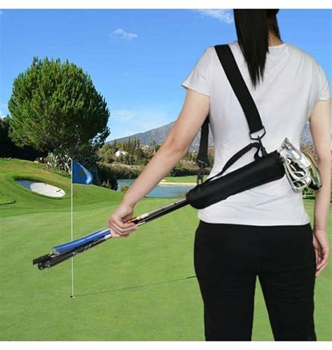 가벼운 휴대용 골프백 스크린골프 골프채보관 접이식 Waf1813 티몬
