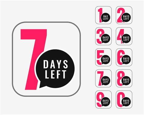 남은 일수 판촉 배너 디자인 Eps Uidownload