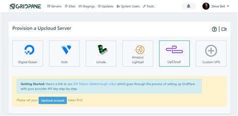 Provision An UpCloud Server With The UpCloud API GridPane