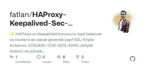 GitHub Fatlan HAProxy Keepalived Sec HighLoads HAProxy Ve Keepalived Konusunu Load Balancer