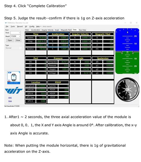 wit motion bluetootn 2 0 inclinometer sensor user manual