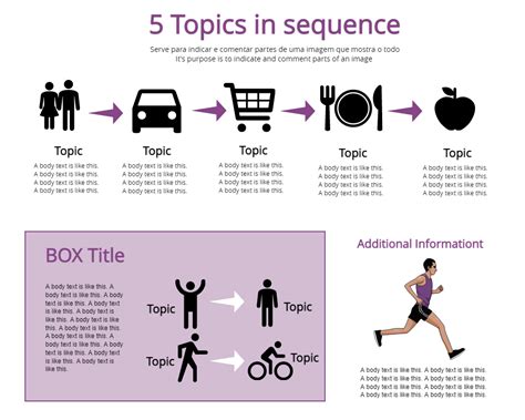 5 Steps Sequency Infographic Templates