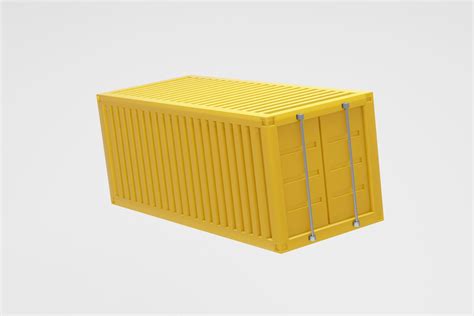 3d Shipping Container Model Turbosquid 2072089