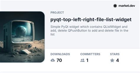 Pyqt Top Left Right File List Widget Ecosystem Directory Market Dev