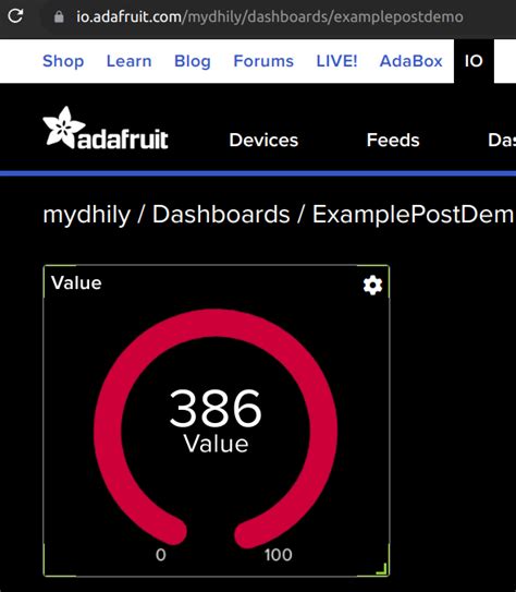 Sending Data To Adafruit IoT Cloud Platform Using ARIES V Board And ESP Wi Fi Module VEGA