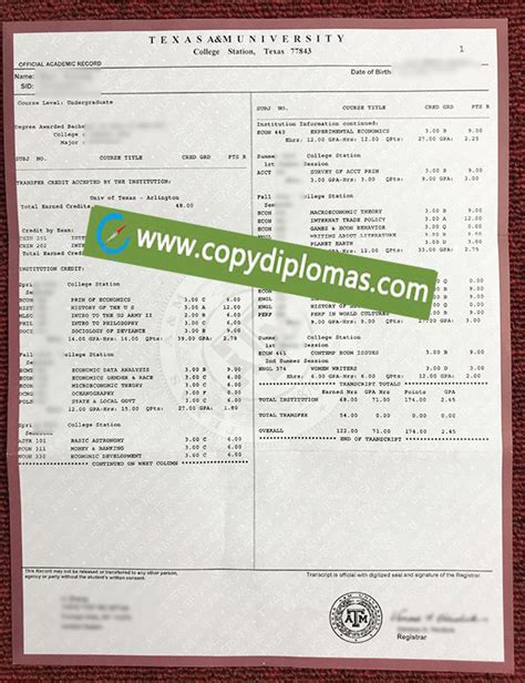 Tamu Certificate Fake Texas Aandm University Transcript Buy Fake