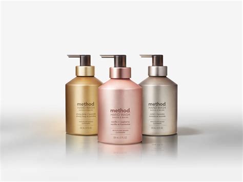 Method Goes Metal With New Aluminum Soap Dispensers Dieline