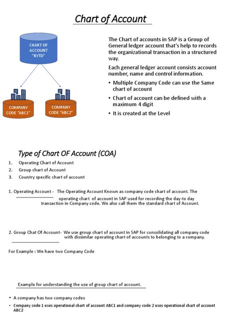 Sap Chart Of Account Pdf Computing