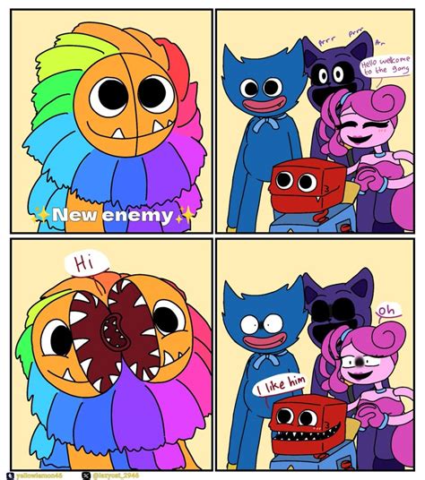 Yarnaby Poppy Playtime Em Esbo Os Bonitos Cita Es De Desenhos Animados Imagens Fofas