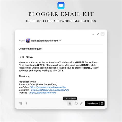 Script Templates For Pitching Brand Collaborations Etsy