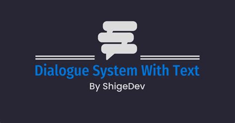 Dialogue System With Text Game Toolkits Unity Asset Store