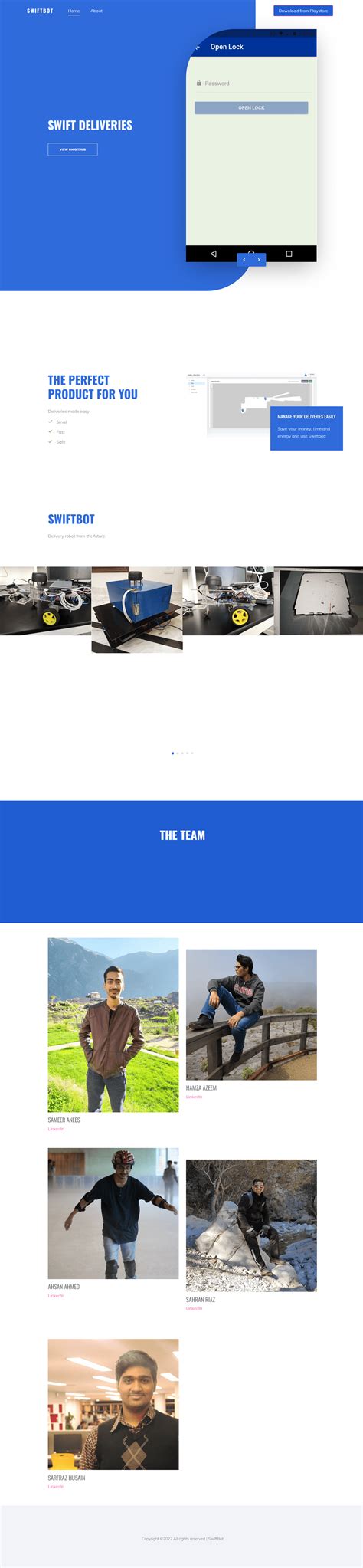 Swift Project Details