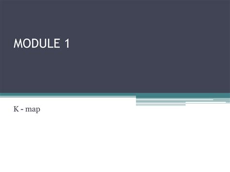 SOLUTION Karnaugh Map K Map Digital Fundamentals Studypool