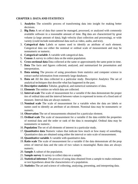 Glossary Pdf Errors And Residuals Regression Analysis