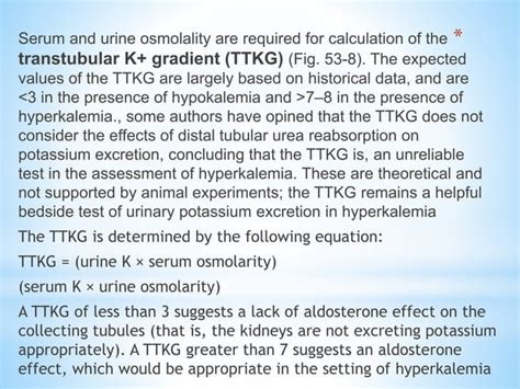 Clinical Approach To Patient With Hyperkalemia Ppt