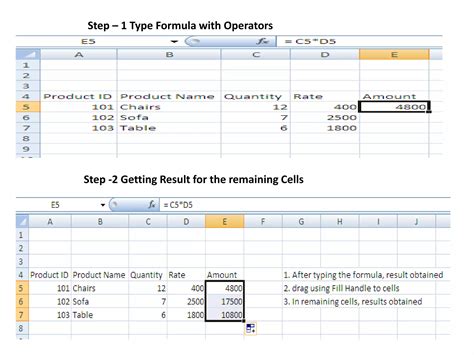 MS Excel Formulas And Functions PPTX Business Accounting Finance Business