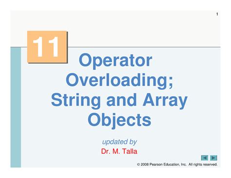 Coen244 T03 Operator Overload 11 11 Operator Overloading String And