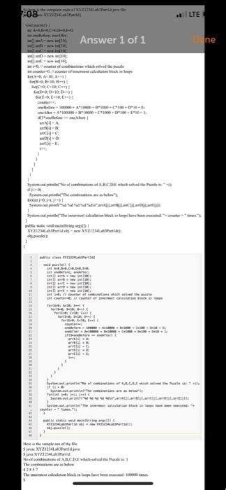 1e Create A New Java Application Called