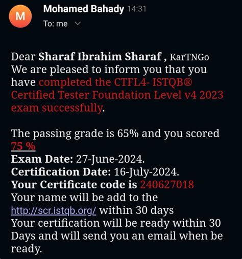sharaf ibrahim on linkedin istqb certificationachievement