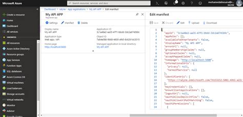 azure active directory create applications add scopes and add api access