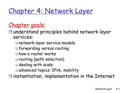 PPT Chapter Network Layer PowerPoint Presentation Free Download ID