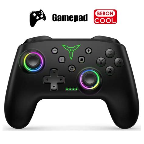 Wireless RGB Switch Controller For Nintendo Switch OLED Lite Android IOS PC With Programmable