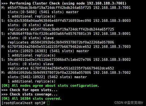 redis分片集群一步一步全过程搭建 redis分片集群搭建 csdn博客