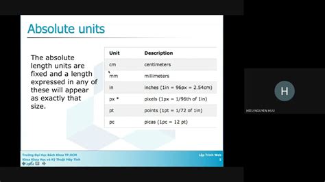Lập Trình Web C3 Introduction To Css Cont Phần 3 Youtube