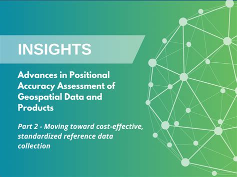 Part 2 Advances In Positional Accuracy Assessment Of Geospatial Data