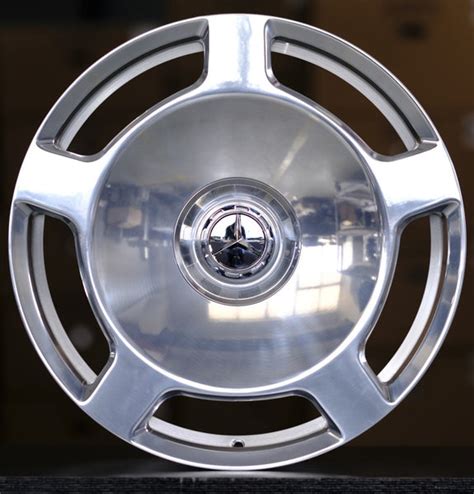 20 Inch Mercedes Staggered Wheels Fit E Class S Class Forged Polished