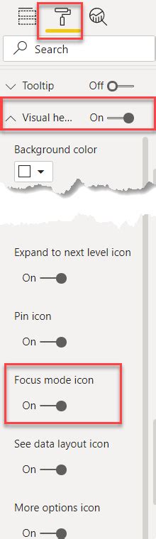 Solved Turn Off Focus Mode Microsoft Power Bi Community