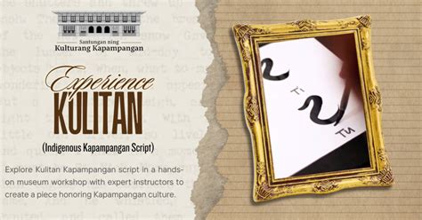 Kulitan Writing Santungan Ning Kulturang Kapampangan