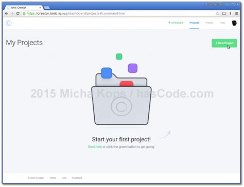 Quick Mobile Application Prototyping With Ionic Creator Micha Kops Tech Notes