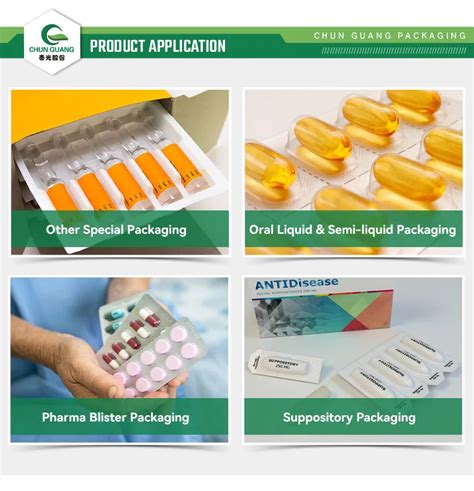 Blister Packs For Vaginal Suppositories Pvc Pe Film For Suppository