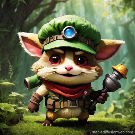 Teemo League Of Legends Champion Stable Diffusion Online