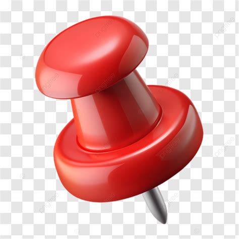 Red Push Pin 3d Icon 3d Push Pin Push Pin 3d Icon 3d Icon Render Png