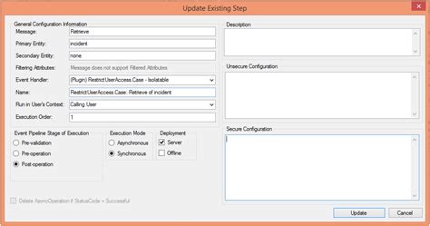 Record Level Security In Ms Dynamics Stack Overflow